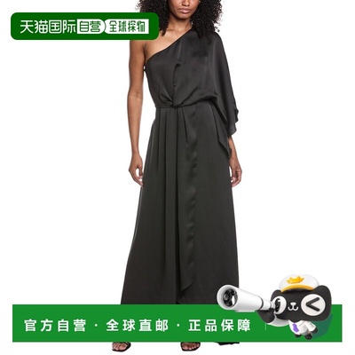 自营Ramy Brook Simone Gown - black 美国奥莱直发