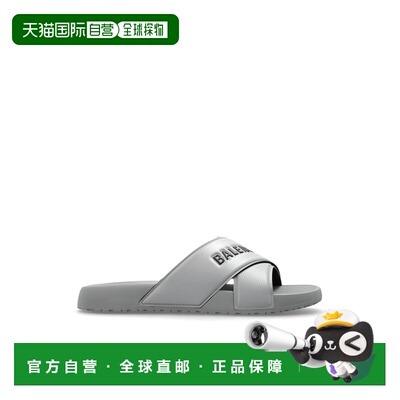 1h可退 香港直邮BALENCIAGA 男士凉鞋 866163W0FPD1113 AW2026 灰