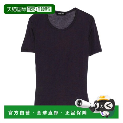 1h可退 香港直邮Anine Bing 女士T恤 A0811500NYA27 SS2026 黑色