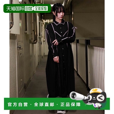 1h可退 日本直邮axes femme POETIQUE 女士运动风格条纹设计衬衫