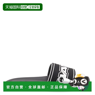 香港直邮Alexander Wang 亚历山大 王 女士 徽标图案拖鞋 30325S0