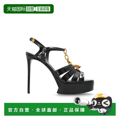香港直邮BALMAIN 女士凉鞋 GN1UH198LNPX0PA SS2026 黑色 露趾高