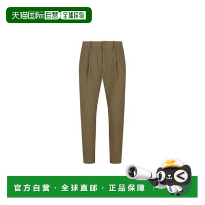 1h可退 香港直邮Herno 男士 紐扣細節錐形褲 PT000091U12531裤子