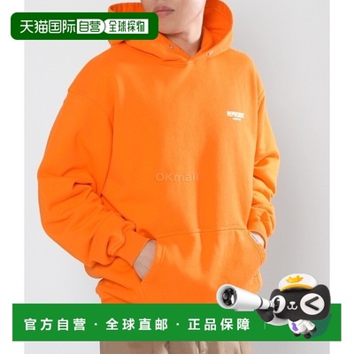 韩国直邮REPRESENT M04153 237 连帽拉链衫前后面Owners Club印花