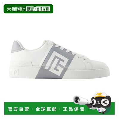 香港直邮BALMAIN 男士运动鞋 FM0VI288LVBP AW2025 灰色 Balmain