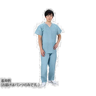 【日本直邮】As One亚速旺 一次性手术服 裤子 50枚装 M / 7-8437