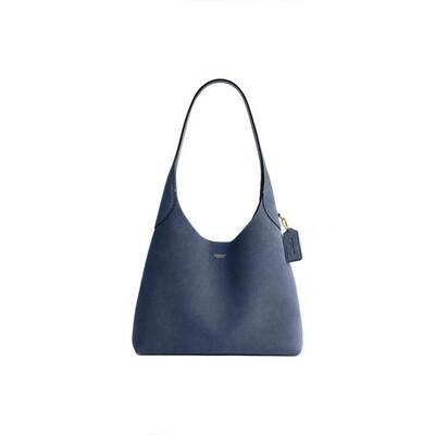 香港直邮COACH Brooklyn 28系列粒面皮革流浪包手提单肩包 CW637B