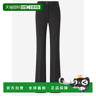 香港直邮PINKO 女士休闲裤 105706A2R9Z99 AW2025 黑色 LOGOGRIFO