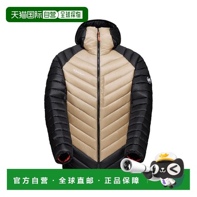 日潮跑腿MAMMUT猛犸象 Broad Peak IN 男式连帽羽绒服 savannah-b