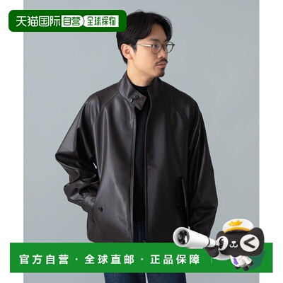 日本直邮BARACUTA 男士 仿皮短款夹克（BEAMS F别注款） 21181096