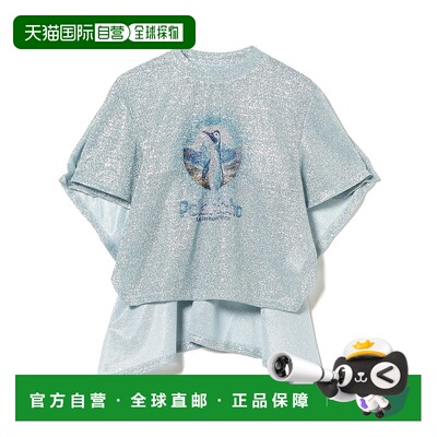 1h可退 日本直邮YOHEI OHNO 女装 别注款 Stingray 图案 T恤 宽松