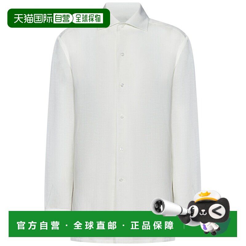 1h可退 香港直邮RALPH LAUREN 女士衬衫 290934312003 SS2025 白