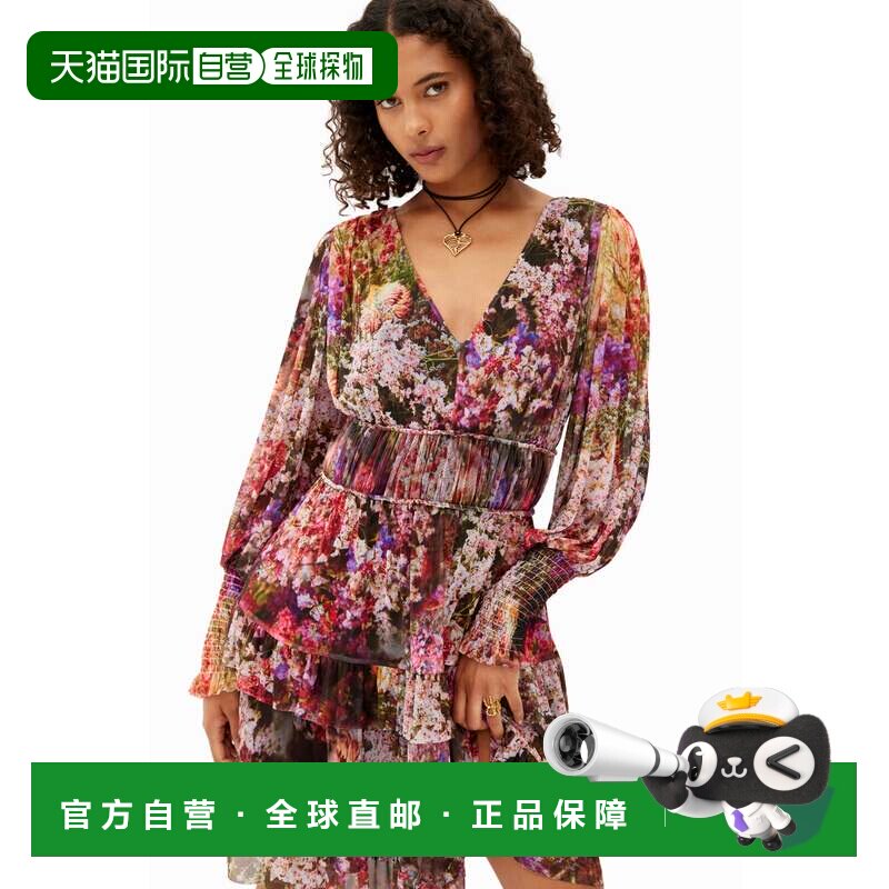 日本直邮Desigual 连衣裙 AZALEA 多色