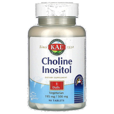 香港直邮KAL,胆碱肌醇，90 片补充剂