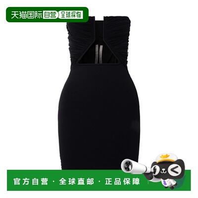 香港直邮RICK OWENS 女士连衣裙 RP02D353009BLACK SS2024