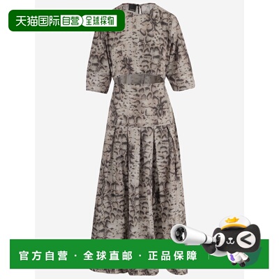 香港直邮PINKO 女士连衣裙 106850A3B1CZ9 SS2026 红色 `Alserio`