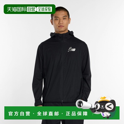 日本直邮NEW BALANCE MT61B54U 男款 外套 黑色 NEW BALANCE 运动
