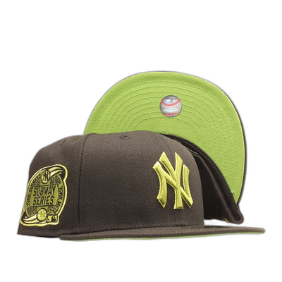 自营 New Era 59Fifty NY Yankees 2000 Subway 系列 BLK 贴合苹