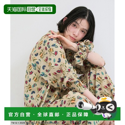 日本直邮LE CERCLE par rope' 女士 纽约植物园联名植物印花衬衫