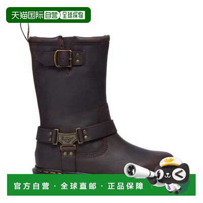 日本直邮ANISTONE HI RIGGER BOOTS 深棕色 靴子厚底鞋中筒靴女靴