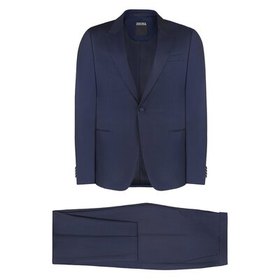 Z ZEGNA 男士西服套装 283KGQ917700A9412 SS2025 蓝色
