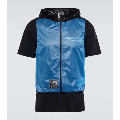 Moncler Grenoble 盟可睐 男士 高科技短袖背心 001246