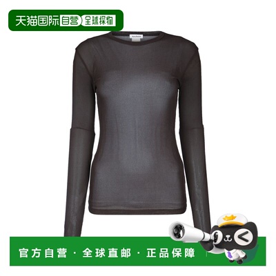 香港直邮ACNE STUDIOS 女士T恤 AL0533ADM SS2026 棕色 RW-WN-TSH