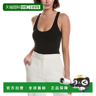 自营Michael Kors Collection Racerback Bodysuit - black 美国