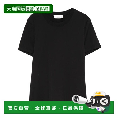 ROBERTO COLLINA 女士T恤 A6202109 SS2026 黑色 Crewneck Cotton