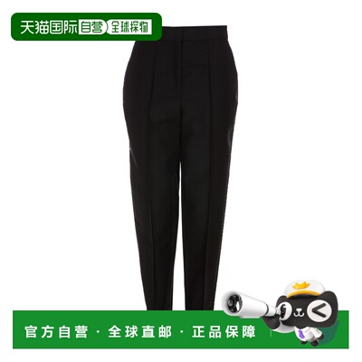 欧洲直邮TORY BURCH 女士休闲裤 142973001 AW2022 黑色 High-ris