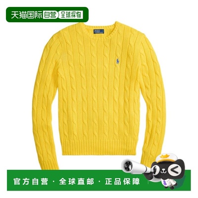 1h可退 香港直邮Polo Ralph Lauren Polo 拉夫 劳伦 女士 粗线针