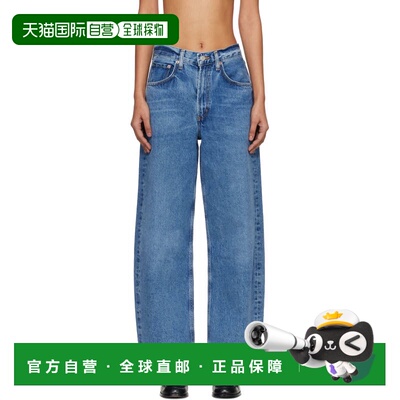 香港直邮AGOLDE 女士 蓝色 Low Curve 牛仔裤 A197B1371myth(brig