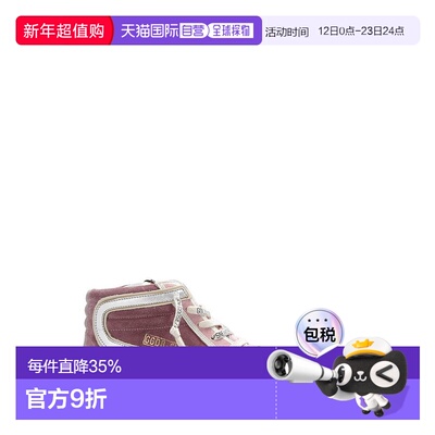 1h可退 香港直邮GOLDEN GOOSE 女士 徽标高帮运动鞋 GWF00115F004