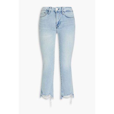 美国直邮FRAME Le Crop Mini Boot 中腰修身喇叭牛仔裤