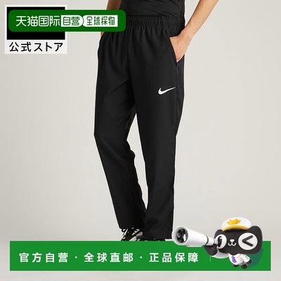 日本直邮Nike 男士可持续健身训练长裤 teamsports dm6627-010 黑