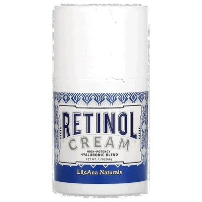 香港直邮Lilyana Naturals视黄醇面霜透明质酸混合物48g正品保湿