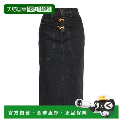 1h可退 香港直邮奢淘 Isabel Marant 腰带环半身裙 女 JU0410FA C