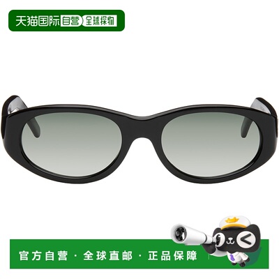 1h可退 香港直邮Our Legacy 男士 黑色 Unwound 太阳镜 A2238UIB