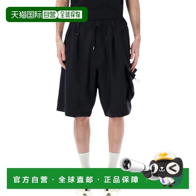 香港直邮Y-3 男士短裤 KS7652BLK SS2026 黑色 CARGO SHORTS