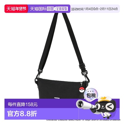 日本直邮Manhattan Portage Zuccotti 手拿包口袋妖怪皮卡丘黑色