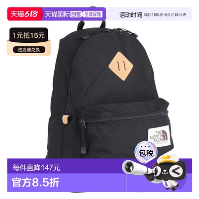 日本直邮THE NORTH FACE 青少年伯克利19L背包 NMJ72363双肩包