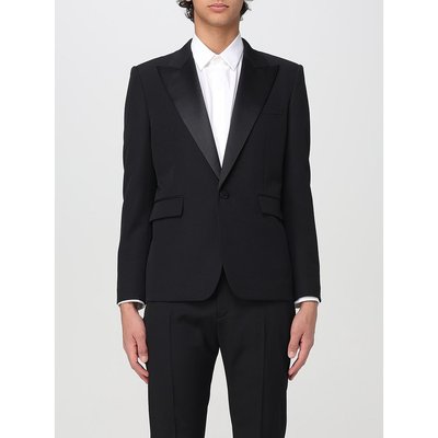 saintlaurent圣罗兰男士一粒扣羊毛西装外套