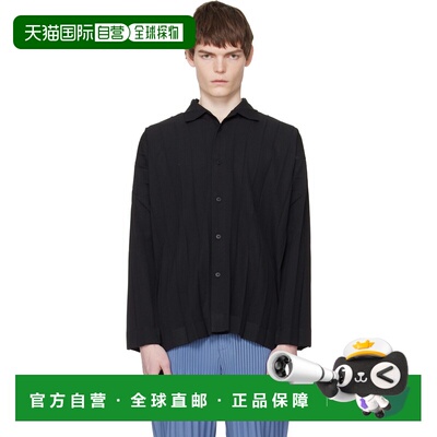 香港直邮Homme Plisse Issey Miyake 男士 黑色 Edge Ensemble 衬