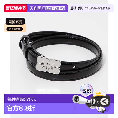 日本直邮GANNI 猫咪腰带 A7112 5971 女士时尚配饰