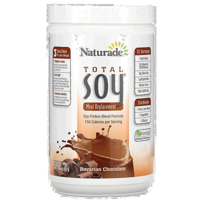 香港直发Naturade天百唯TotalSoy粉增加健康全食巧克力味507g奶昔