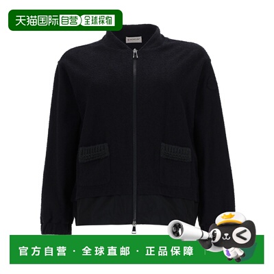 香港直邮MONCLER 女士针织衫 8G0002689BDU742 CO 蓝色 CARDIGAN