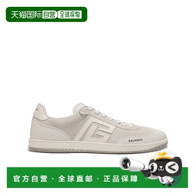 香港直邮Balmain 系带低帮休闲鞋 FM1VI360LWSC男鞋板鞋