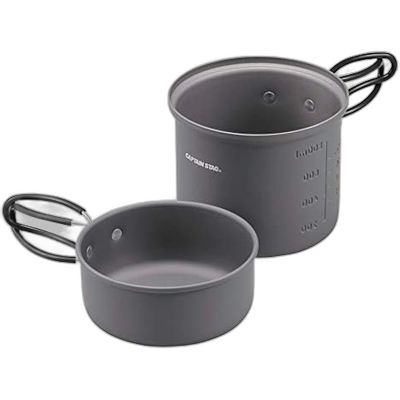 【日本直邮】鹿牌 户外野营炊具套装  M 号 Trekker UH-4107