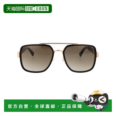 香港直邮DSQUARED2 男士太阳镜 D20060SRHL SS2026 黑色 D2 0060/