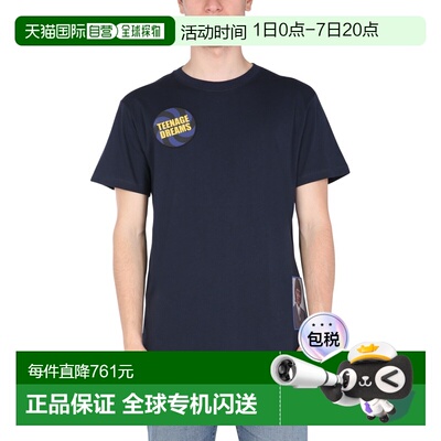 1h可退 香港直邮Raf Simons 拉夫 西蒙 男士 水手领T恤 211M10219
